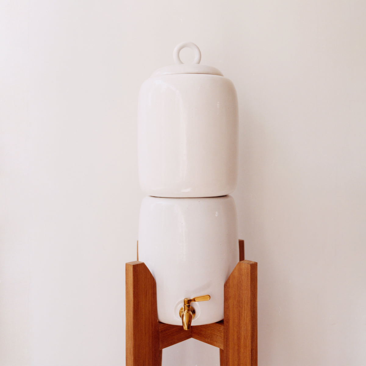 Hand Made Wooden Stand for Slip Cast Vessel – Endless Rhythm